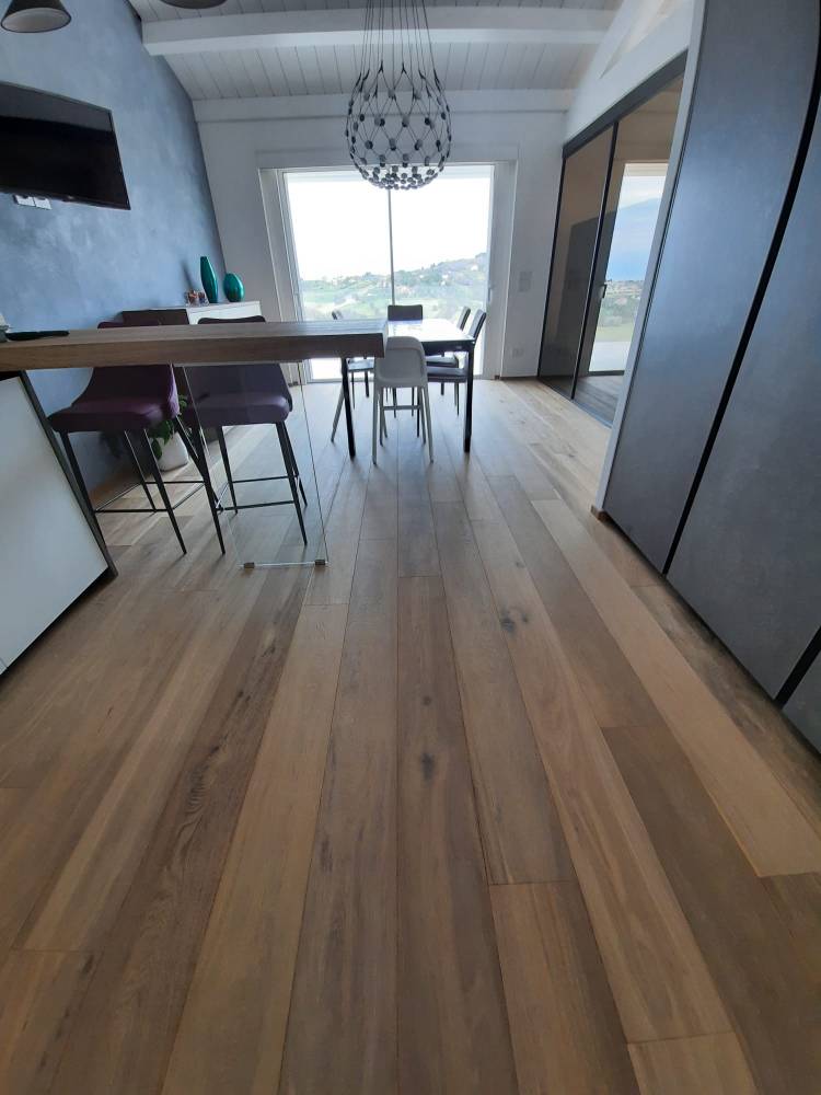 Parquet rovere termotrattato