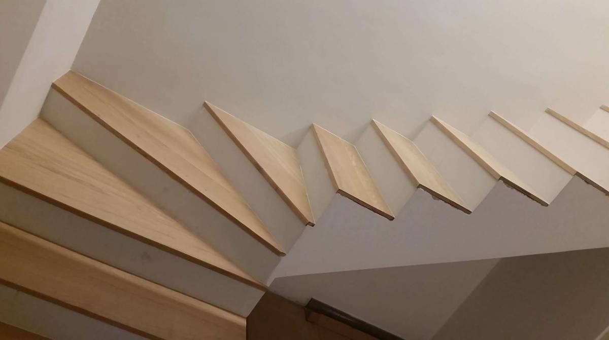 Coperture gradini scale legno parquet