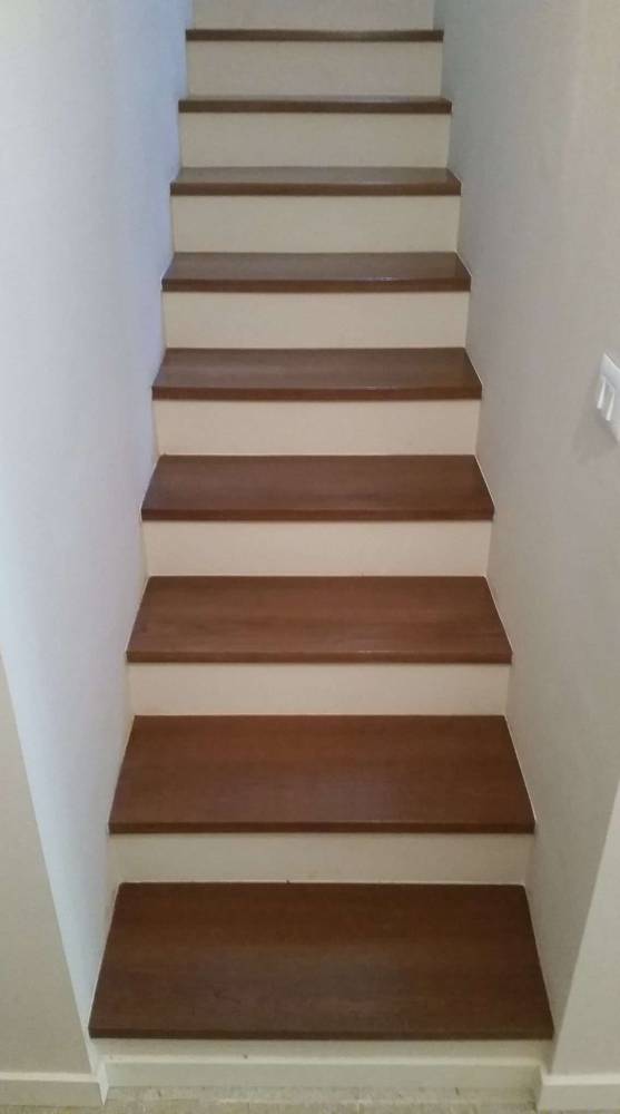 Coperture gradini scale legno parquet