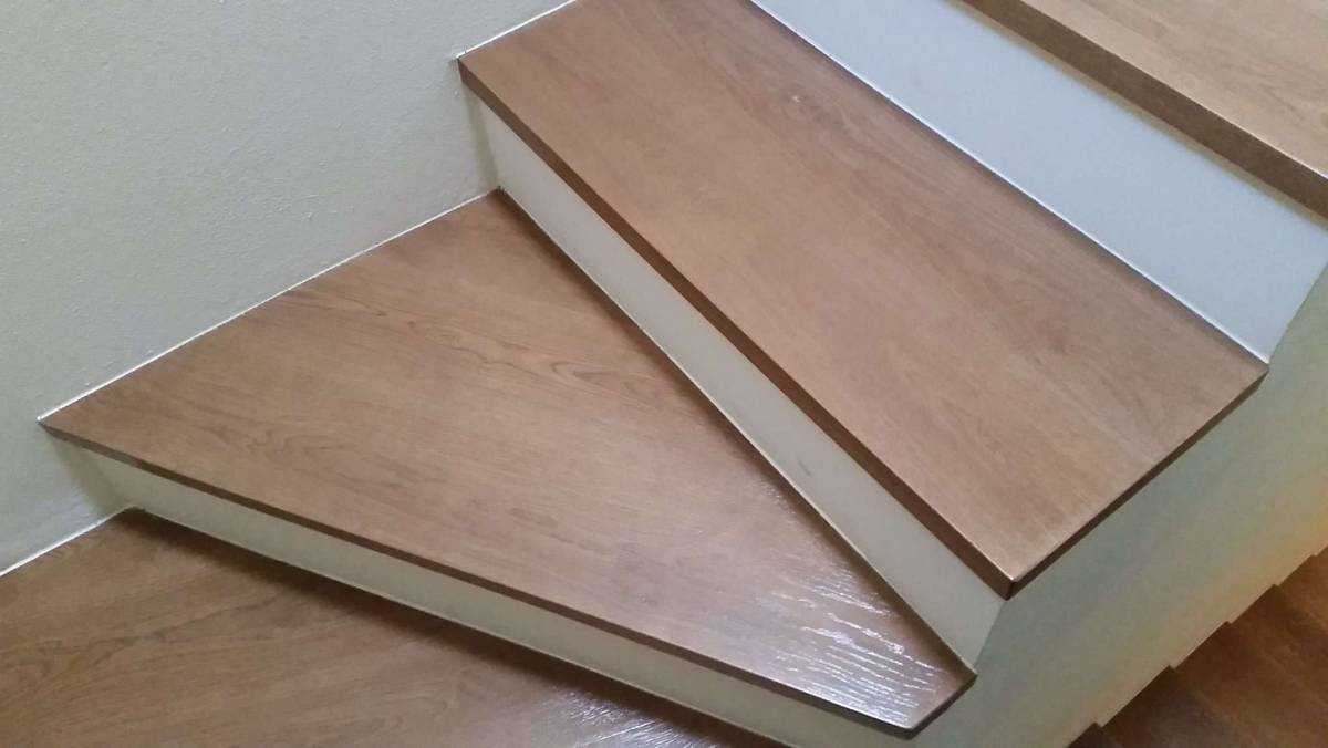 Coperture gradini scale legno parquet