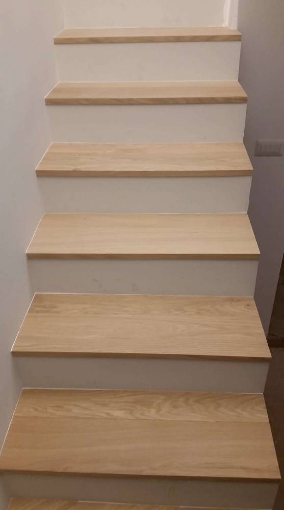 Coperture gradini scale legno parquet