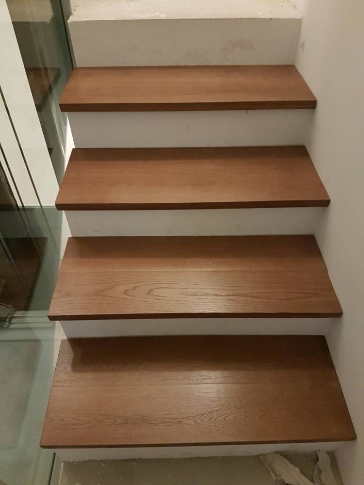 Coperture gradini scale legno parquet