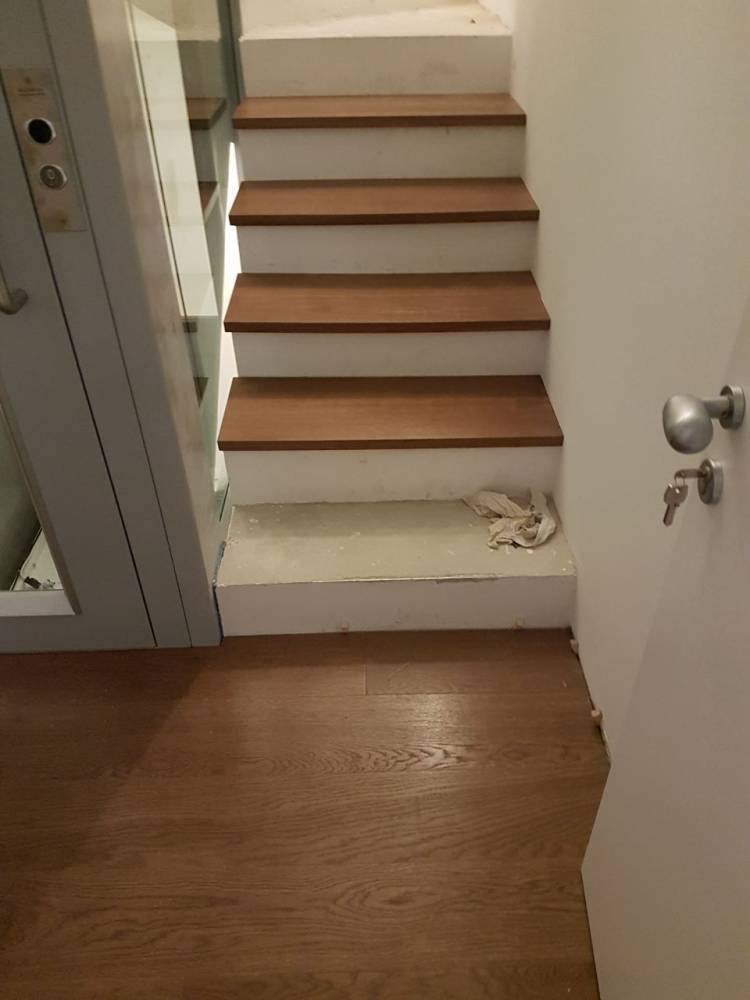 Coperture gradini scale legno parquet