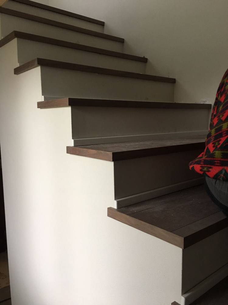 Coperture gradini scale legno parquet