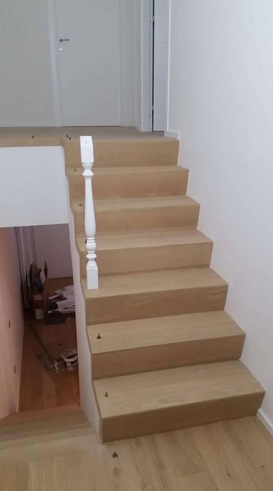 Coperture gradini scale legno parquet